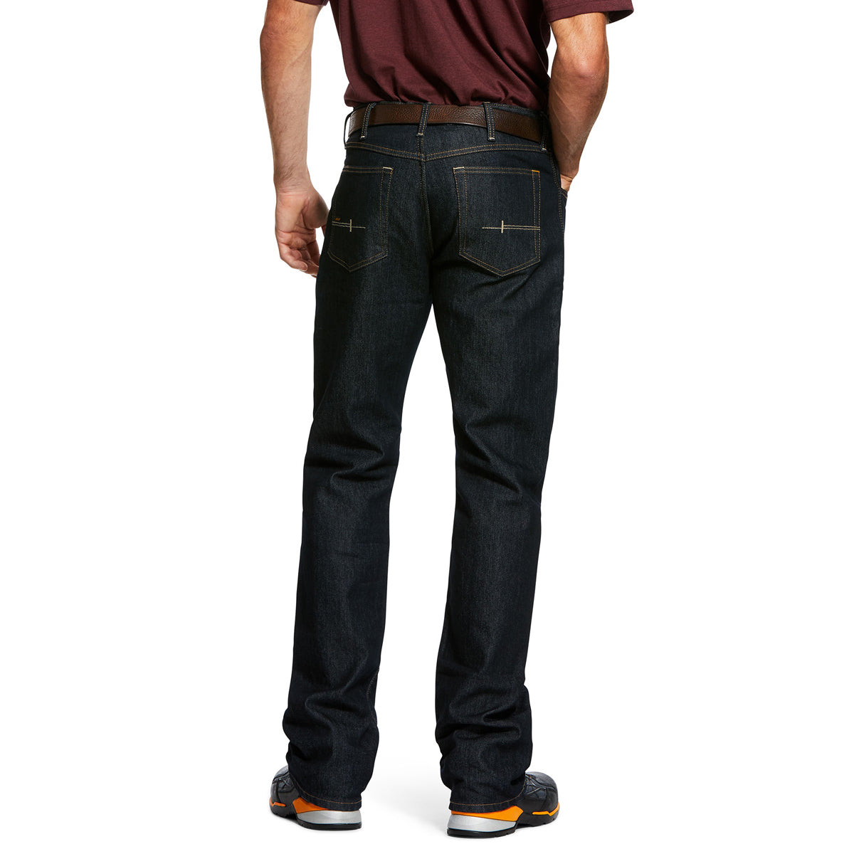Ariat-Men's Rebar M4 Basic Flannel Lined Bootcut Jean - Rinse – Getz's Inc.