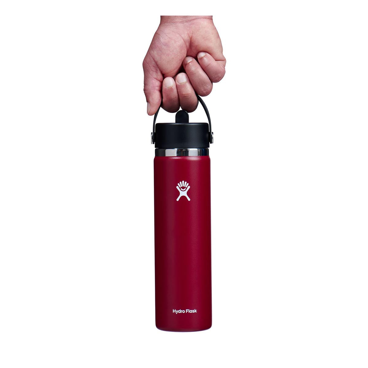 Hydro Flask-24 Ounce Wide Flex Straw Cap Berry - Past Season – Getz's Inc.